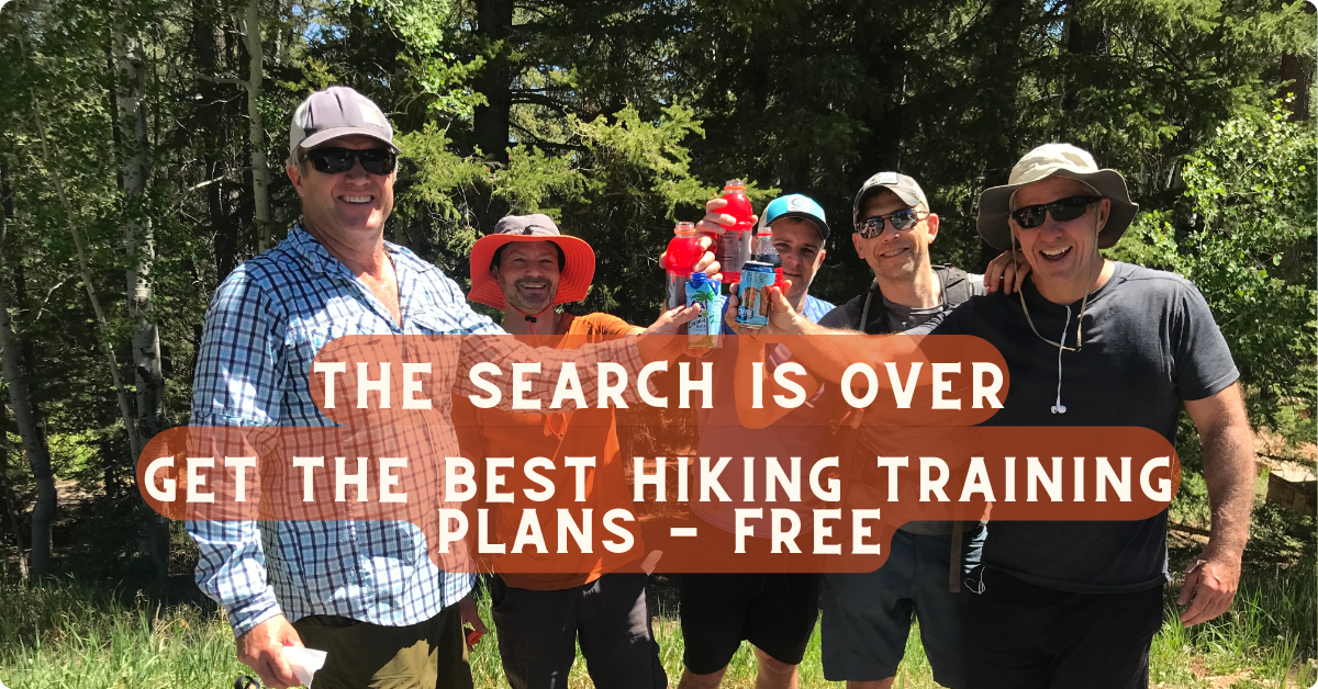 Free Hiking Training Plan - Fit For Trips