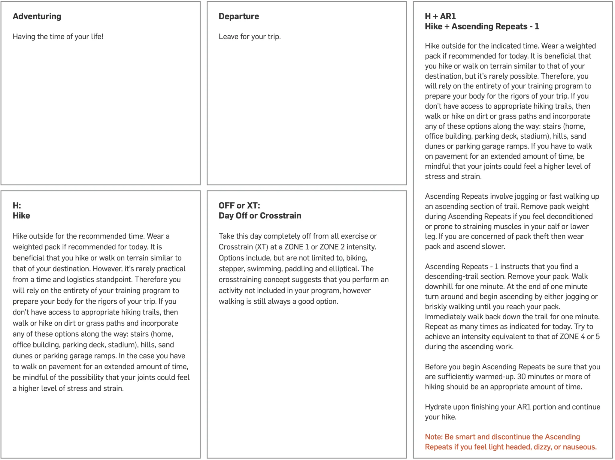 12 Week Hiking Training Plan Used By 1000s of Hikers